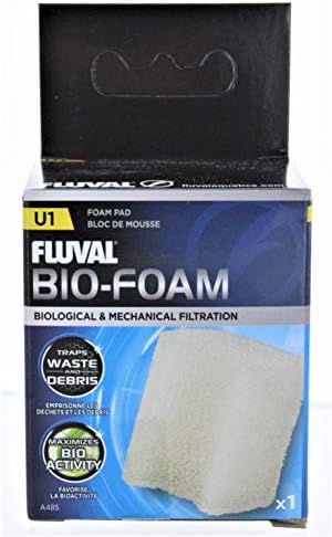 Amazon.com : Fluval U1 Underwater Filter Foam Pads (4 Pack) : Pet Supplies