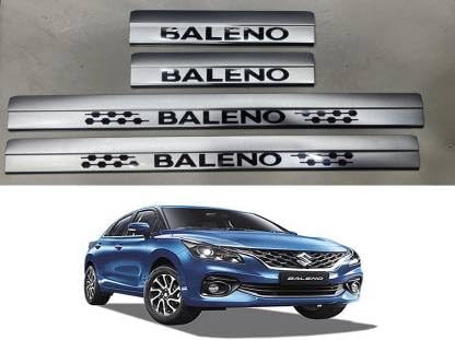 HOTRENZ Door SILL Plate for Maruti BALENO Door Sill Plate | Stainless ...