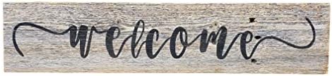 Amazon.com: Wood Welcome Sign made with reclaimed wood, perfect for ...