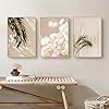 Amazon.de: Sarah Duke Beige Wandbilder 3er Poster Set Moderne Wandbilder Boho Bild Wohnzimmer ...