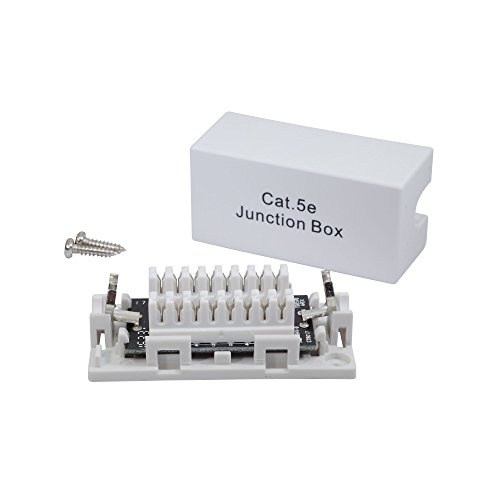 Snapklik.com : Cat5E Junction Box - 110 Punch Down Type - Secure ...