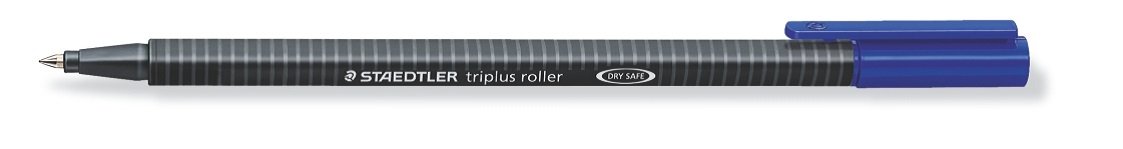 Staedtler Triplus Roller 403-3 Triangular Rollerballs - Blue- Pack of ...