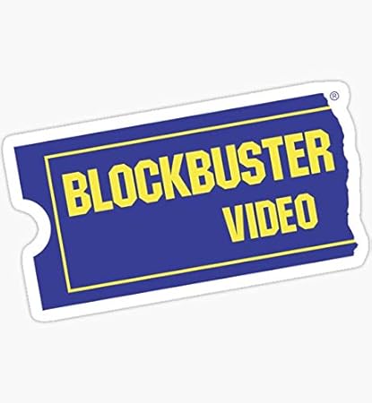 Amazon.com - Blockbuster Video - Sticker Graphic - Auto, Wall, Laptop ...