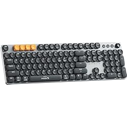 Amazon.com: ProtoArc Bluetooth Mechanical Keyboard for Office, MECH ...