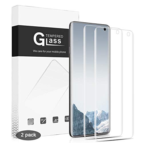 Casodon [2 Pack] Samsung Galaxy S10 Tempered 3D, Full Tempered Glass ...