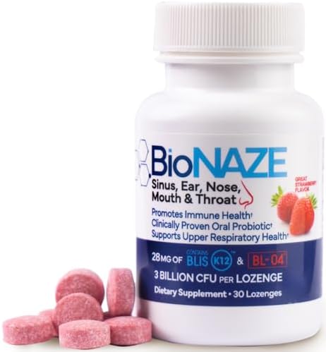 Amazon.co.jp: Bionaze Oral Probiotic K12 for Sinus, Tonsil Stones, Bad ...
