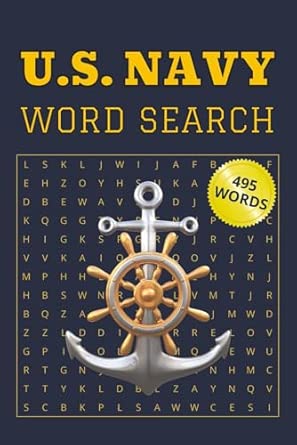 US Navy Word Search Puzzle Book: Brain-Boosting Word Searches Inspired ...