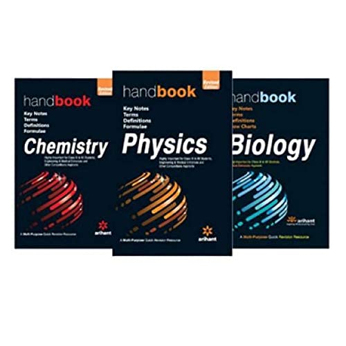 Buy Handbook of Physics, Chemistry, Biology Set Of 3 Books Combo ...