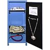 Amazon.com: Mini Locker with Lock and Key Pastel Blue -10.75" Tall x 4. ...
