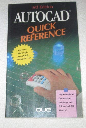 Buy Releases 10, 11 and 12 (AutoCAD Release 12 Quick Reference) Book ...