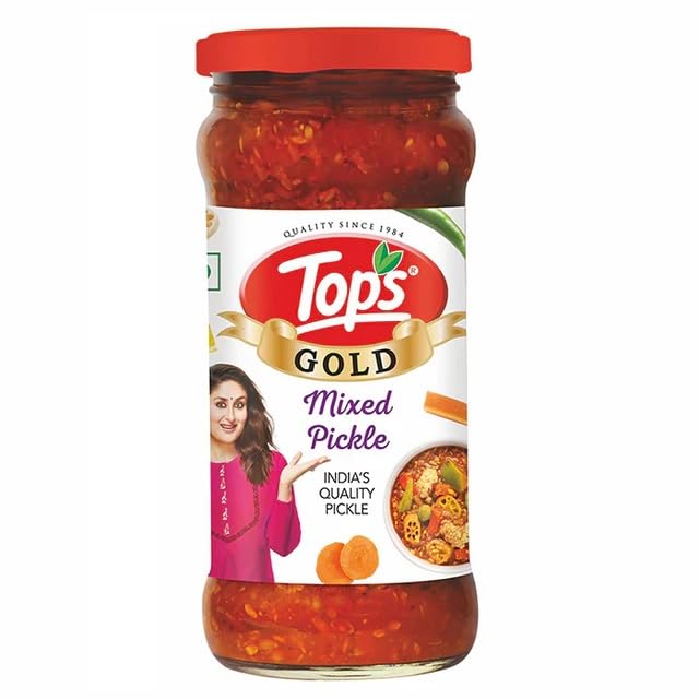 Tops Gold Mixed Pickle, 375g : Amazon.in: Grocery & Gourmet Foods