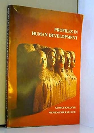 Amazon.co.jp: Profiles in Human Development : Kaluger, George, Kaluger ...