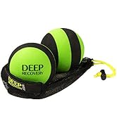 Amazon.com: Deep Recovery Yoga Deep Tissue Massage Ball Set, Firm ...