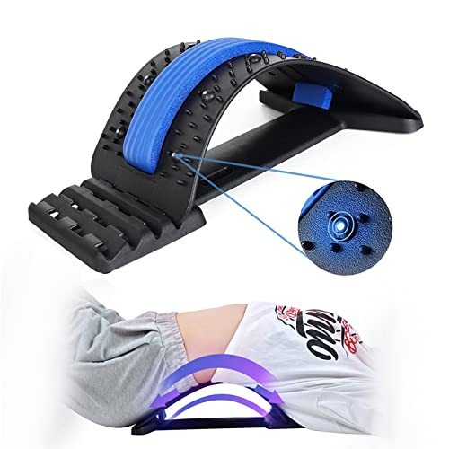 VSFAMLAD Back Stretcher for Lower Back Pain Relief,Back Cracker with ...