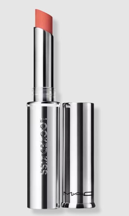Amazon.com : MAC Locked Kiss 24 Hour - Mult it Over and Over for Women - 0.06 oz Lipstick ...