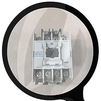 Amazon.co.jp: Contactor Relay SR-N4 100V 50hz 100-110V 60hz Coil : 産業 ...