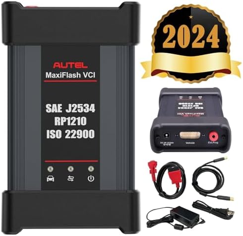 Amazon.com: Autel J2534 MaxiFlash VCI, 2025 J2534 Reprogramming Tool ...