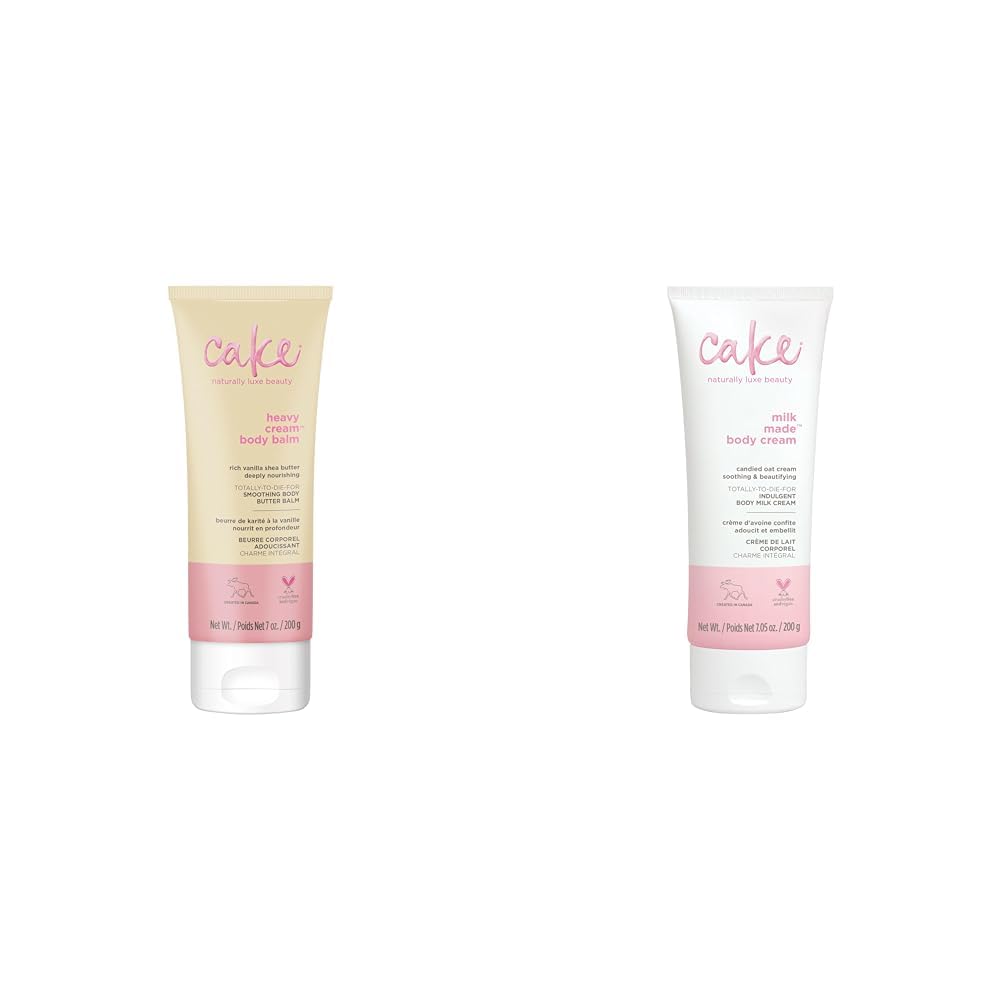 Amazon.com : Cake Beauty Vegan Body Lotion and Cream for Dry Skin - 7 ...