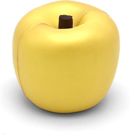 Amazon.com: Kiibru Slow Rising Gold Apple Squishy Jumbo 3.9" Fruit ...