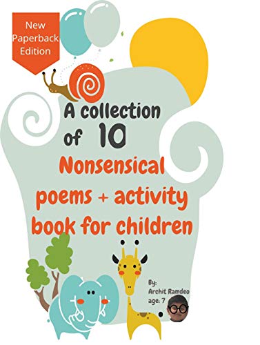 A collection of 10 nonsensical poems and activity book for children ...
