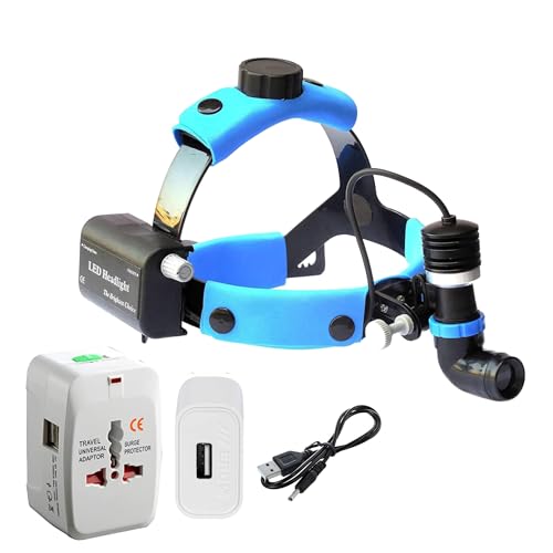 Generic 10W LED Surgical Headlight with Adjustable Focus, Blue - Want ...