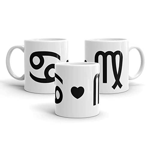 Amazon.com: Couple Horoscope "Heart" Coffee Mug (11oz or 15oz ...