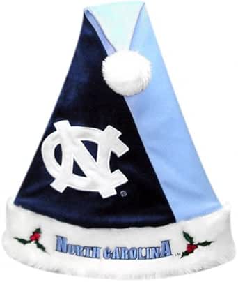 Amazon.com: North Carolina Tar Heels Colorblock Santa Hat : Sports ...