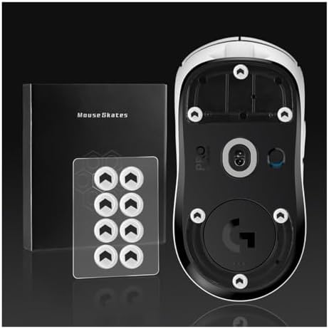 Amazon.com: 120 Dot Ice PTFE Mouse Skates – Ultra-Smooth, High ...