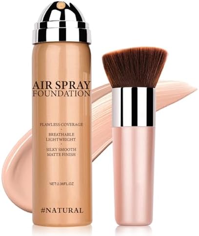 Amazon.com : QIUFSSE Airbrush Foundation Makeup Spray Full Coverage ...