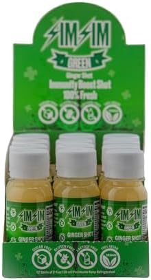 Amazon.com: SIM SIM Green Immunity Shots | Anti-Inflammation | Vegan ...