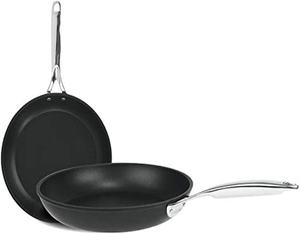 Amazon.com: All-Clad Black Nonstick 12-Inch Skillets Set of 3, 834 ...