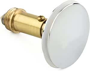 Honseadek 38mm Click Clack Basin Waste Plug with Spring Mechanism ...