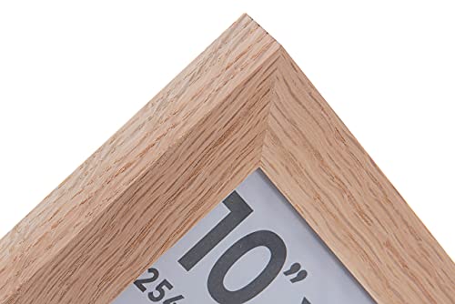 Wall Space 10×10 Oak Frame | Oak Square 10×10 Picture Frame | Real ...