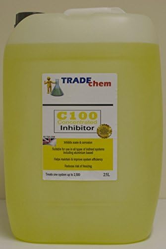 Central Heating System Inhibitor (25L) Treats 2,500L System C100 ...