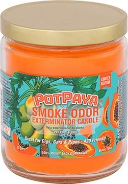 Amazon.com: Smoke Odor Exterminator Candle 13oz jar, PotPaya. Limited ...