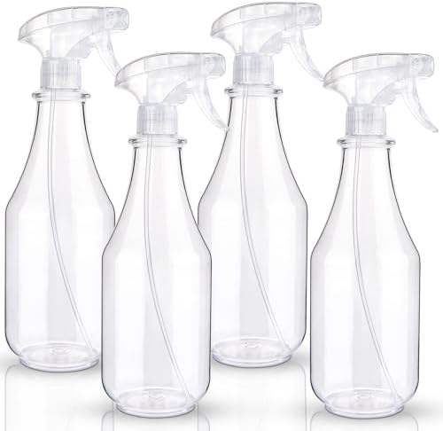 Amazon.com: Plastic Spray Bottles Empty Spray Bottle with Extra 2 ...