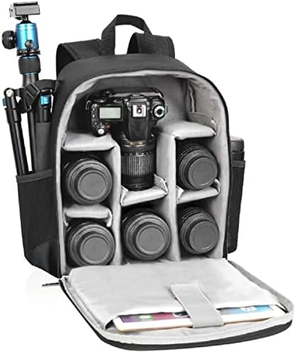 Camera Backpack, Professional Camera Bag for DSLR SLR Waterproof 14 ...