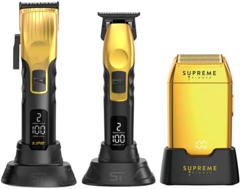 Amazon.com: Andis 17270 Finishing Combo T-Outliner Trimmer & Pro Foil ...