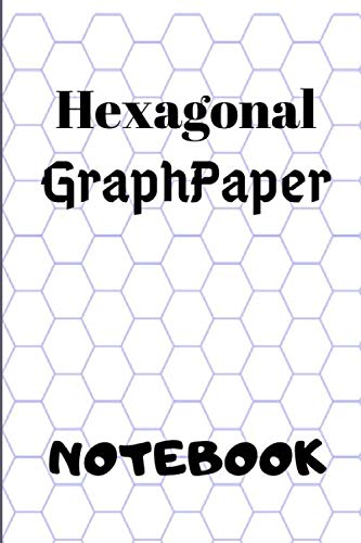 Buy Hexagonal Graph Paper: Biochemistry Note Book| Hexa Grid Pattern ...