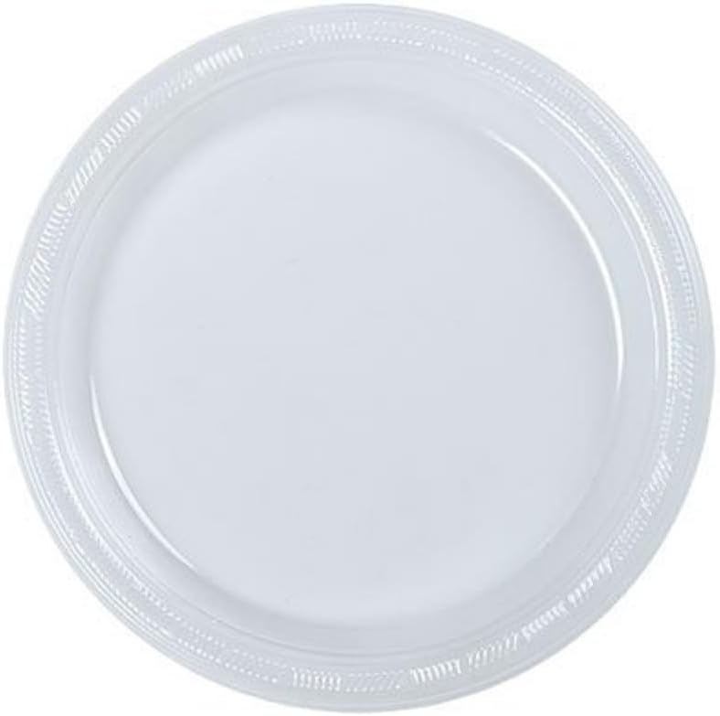 Plato de plástico transparente de alta calidad de color sólido para ...