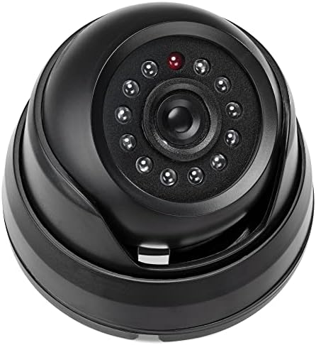 kwmobile Caméra Surveillance Factice LED - Fausse Caméra CCTV pour ...