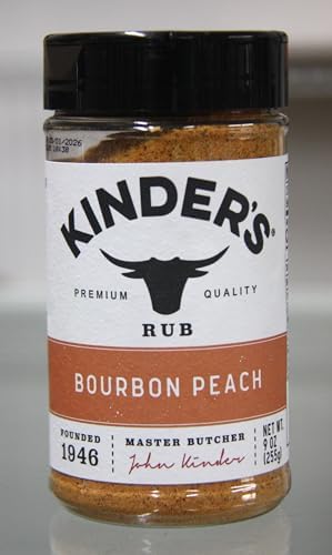 Amazon.com : Bourbon Peach Premium Rub and Seasoning, 9 oz : Grocery ...