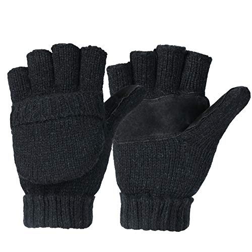 Snapklik.com : Suede Thinsulate Thermal Insulation Mittens