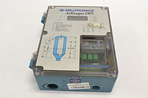 MILLTRONICS ML 5101593-1 ULTRASONIC AIRANGER LEVEL CONTROLLER DPL 230V ...