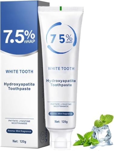 Amazon.com: Hydroxyapatite Toothpaste for Advanced Enamel Protection ...