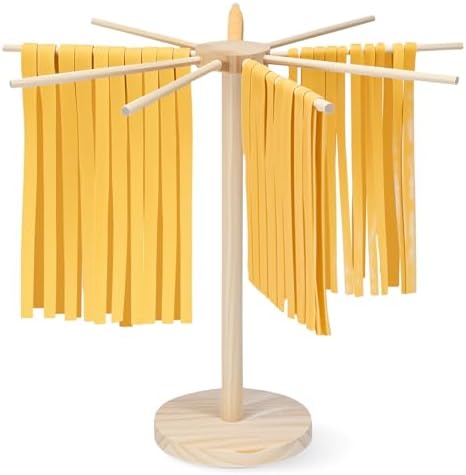 Amazon.com: Southern Homewares Collapsible Wooden Pasta Drying Rack ...