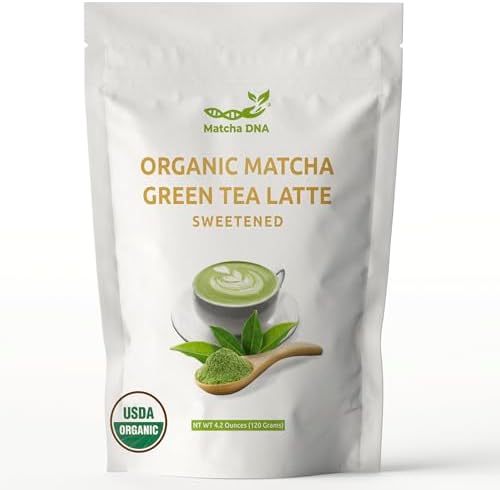 Amazon.com: Matcha DNA Sweetened Matcha Powder - Matcha Latte Mix ...