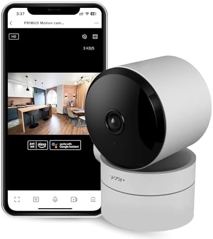 Amazon.com : VTA+ 2K Indoor WiFi Security Camera - Motion Detection ...