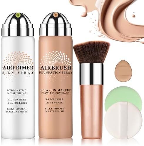 Amazon.com : LZXLUKGIR Airbrush Foundation Makeup with Primer ...