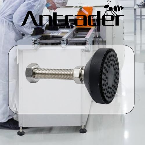 Snapklik.com : 4Pcs M10 Thread Adjustable Foot Cups Reinforced Nylon ...